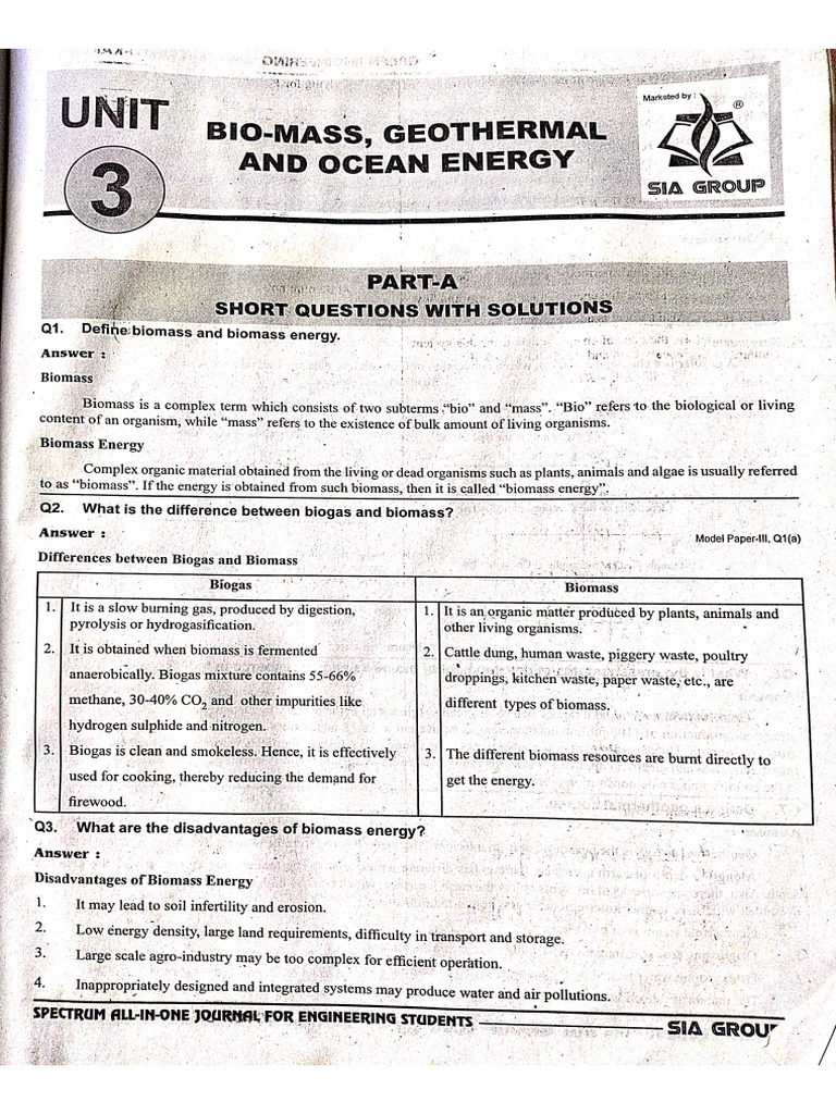 GES Unit 3 (All-In-One) | PDF