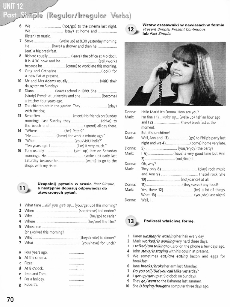 GRAMMARWAY 1 Jenny Dooley & Virginia Evans [Wersja polska]-strony | PDF