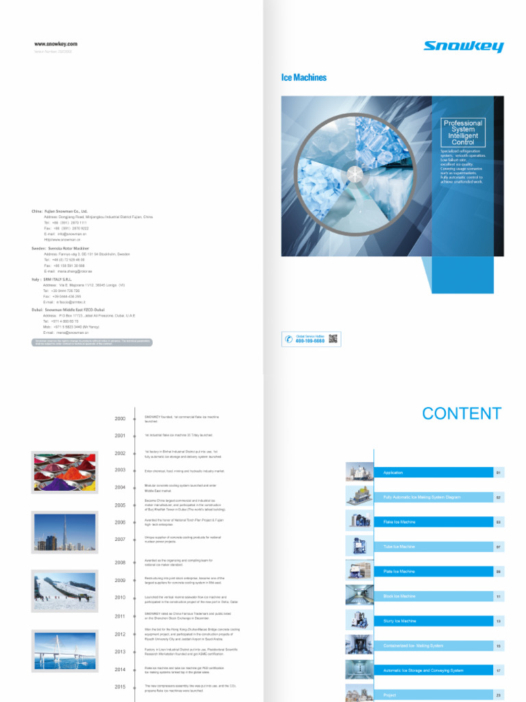 Ice Machines - Snowkey- | PDF