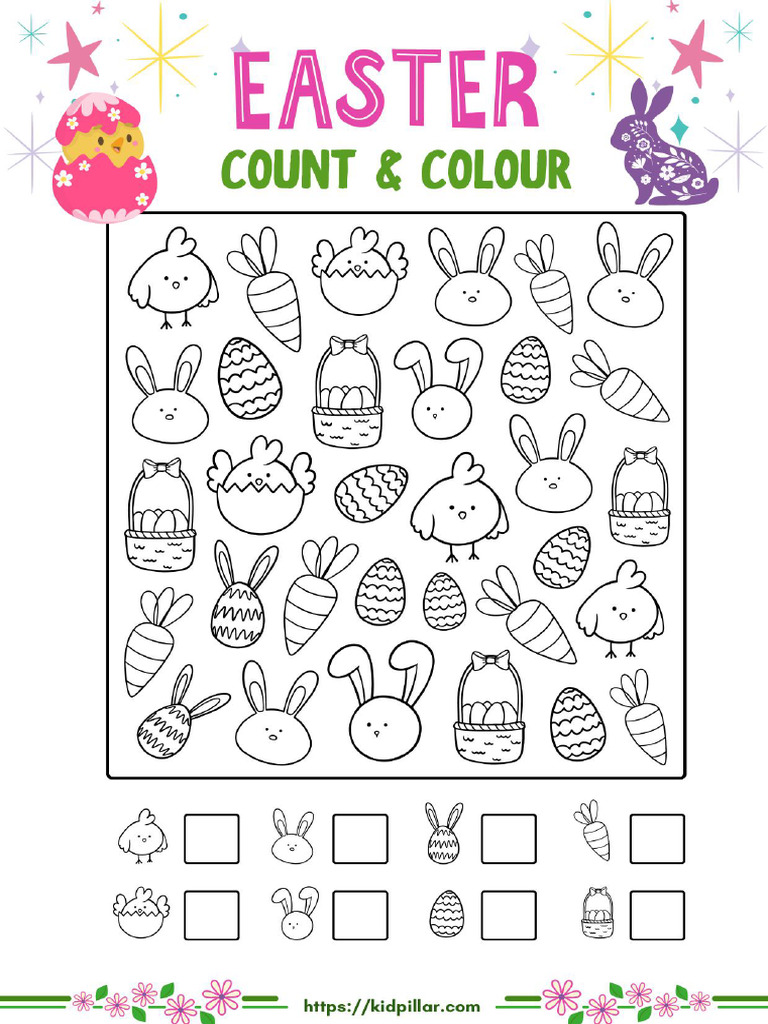 Easter Count Colour | PDF
