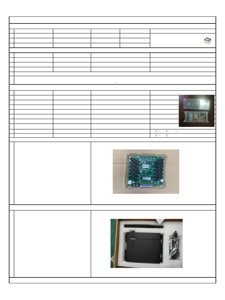 Totem de Led 64x192cm p2 5 Indoor Onelight - JJ - 25861 | PDF | Video ...
