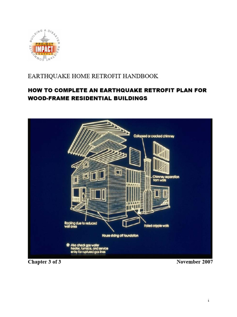 DIY Earthquake Retrofit Guide | PDF | Structural Engineering | Building ...