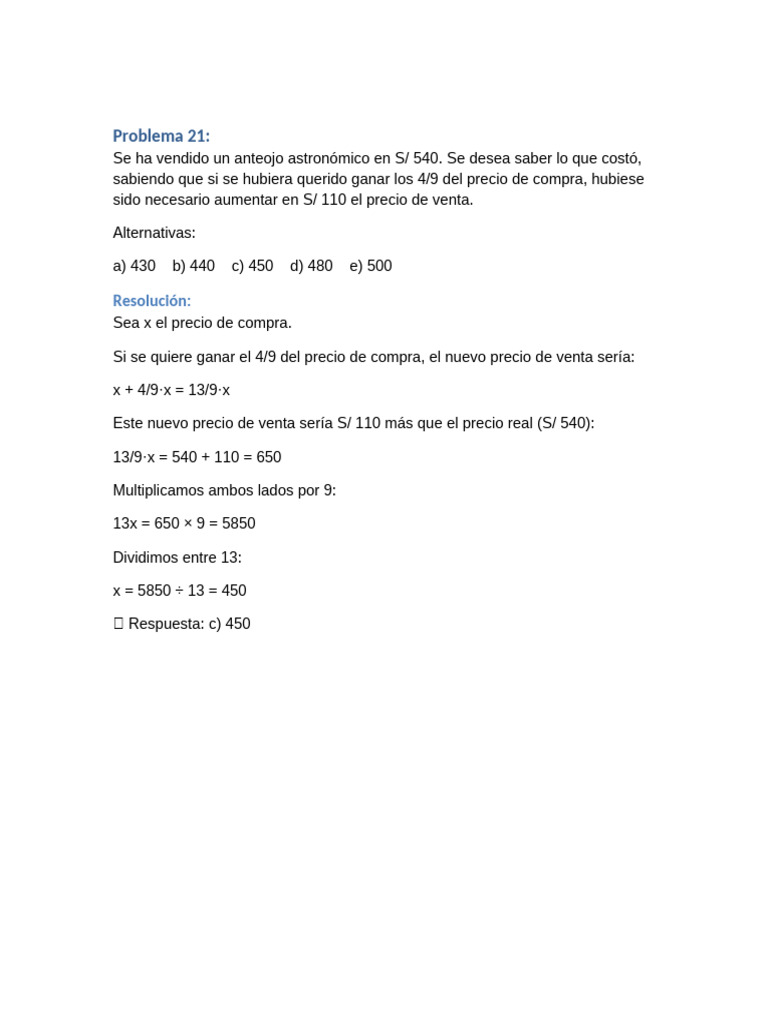 Problema 21 Resuelto | PDF