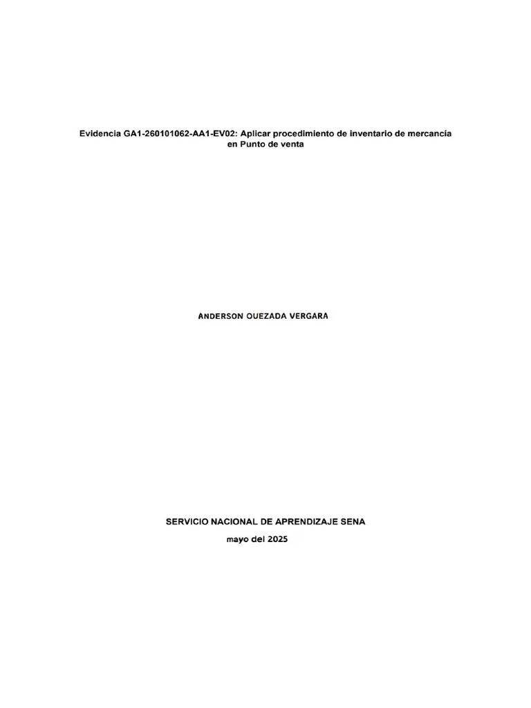 Aa1 Ev2 Evidencia | PDF