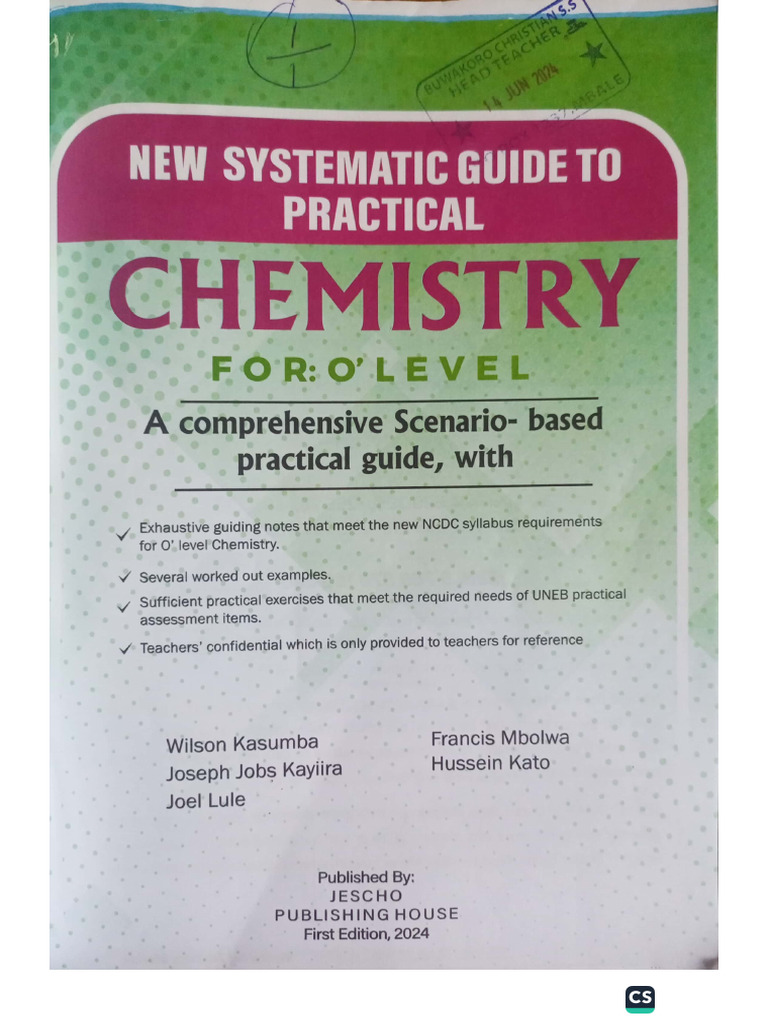 NLSC Chem Practical | PDF