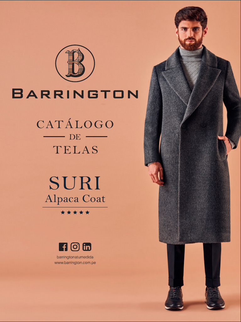 Barrington Baby Alpaca Suri Catalogo Telas | PDF