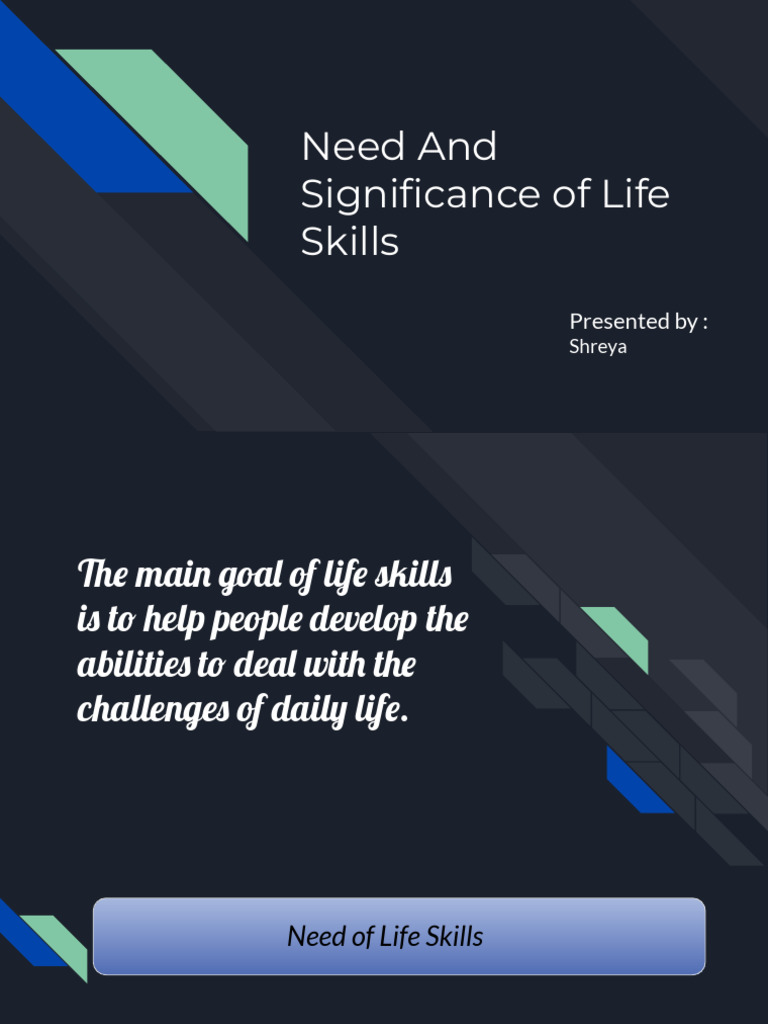 Need and Significance of Life Skills | PDF | Creativity | Mind