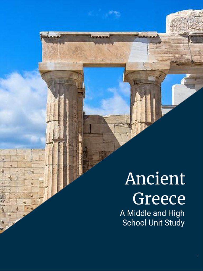 02 - Ancient Greece Unit Study | PDF | Greek Mythology | Ancient Greece