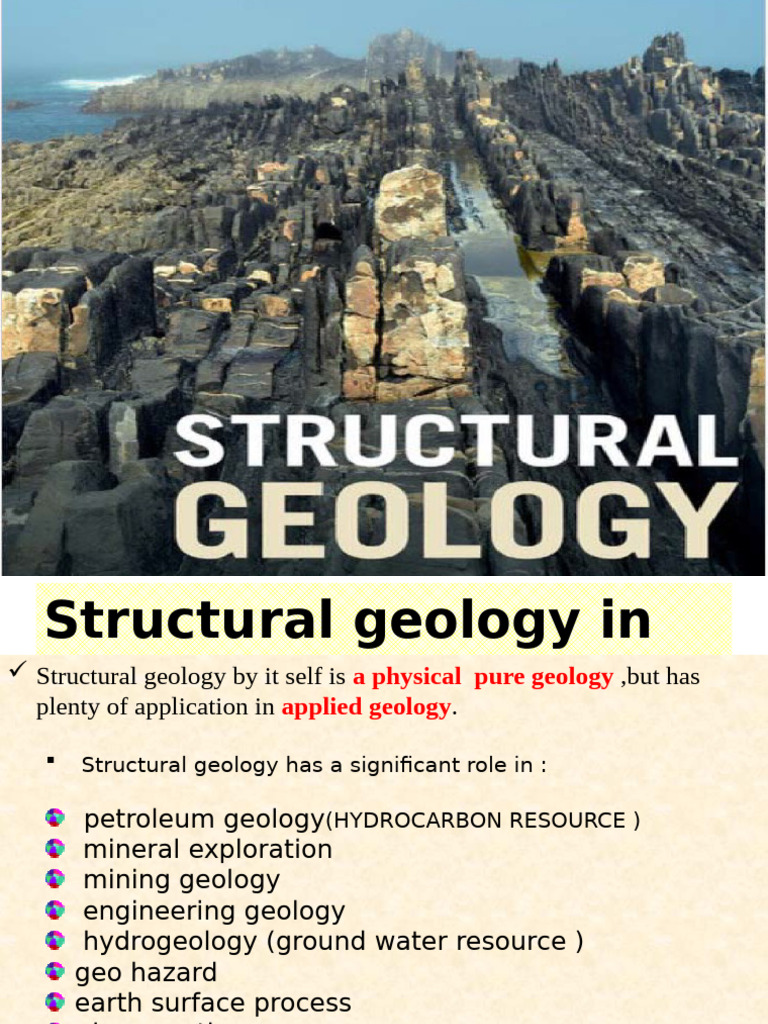 Applications of Structural Geology | PDF | Structural Geology | Geology
