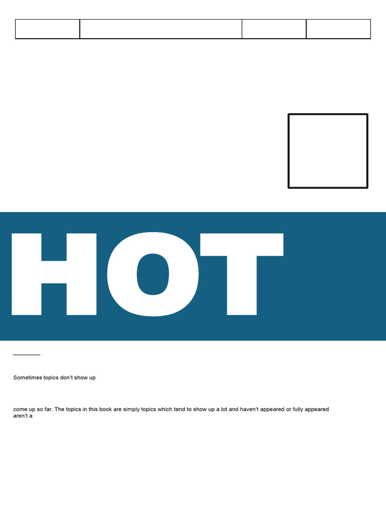 Igcse p2 Hot Topics June 2025 Set A | PDF | Mathematical Analysis ...