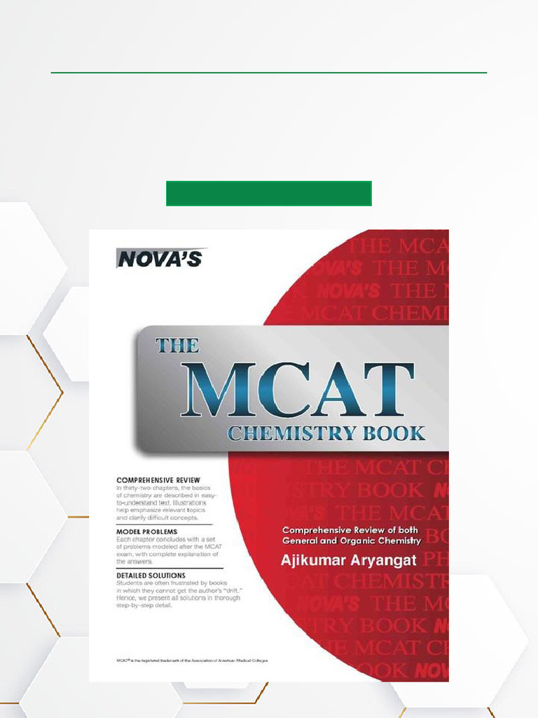 Exclusive Own The MCAT Chemistry Book Full Book Access | PDF | Ester ...
