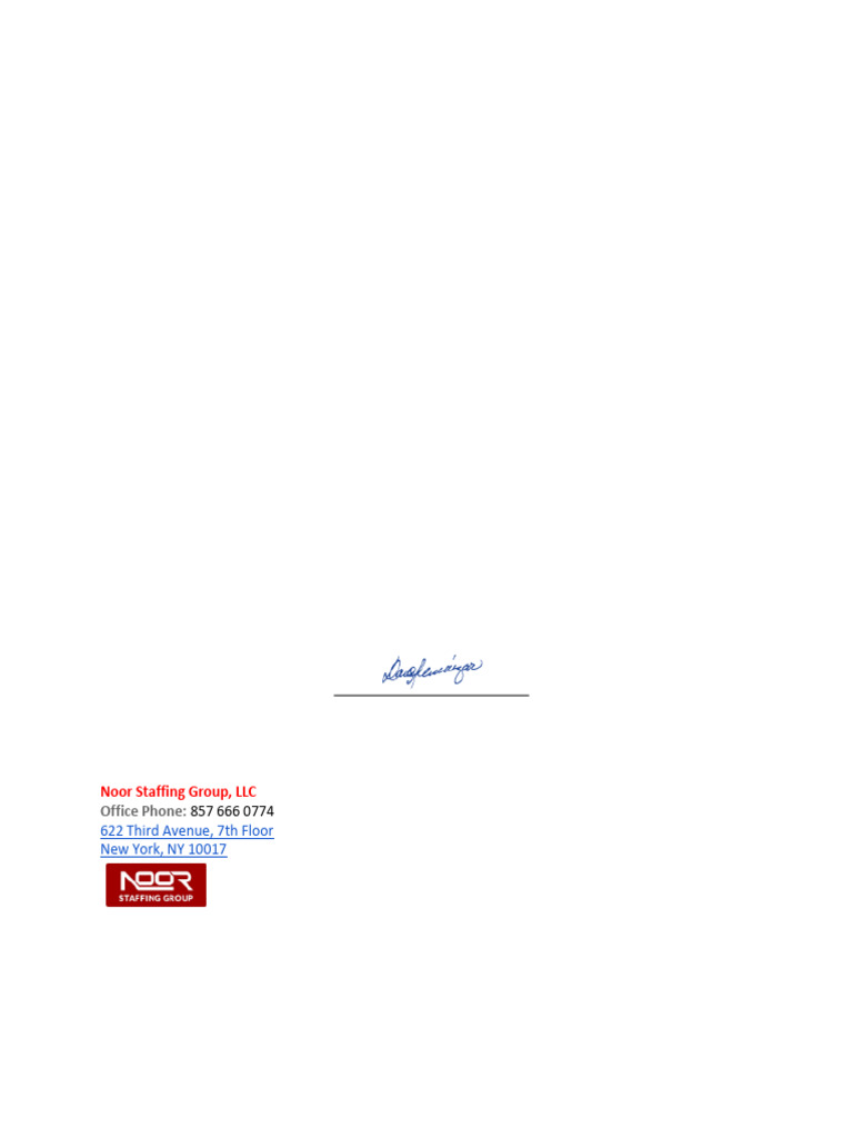 Proof of Employment | PDF