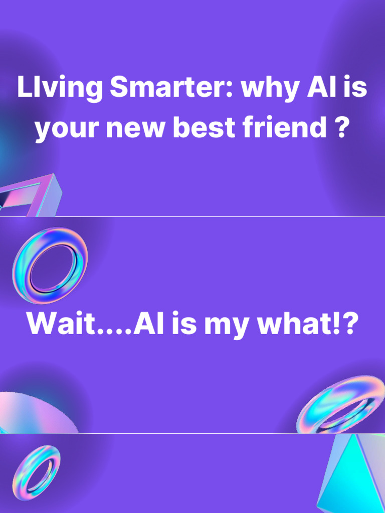 AI Is My Best Friend | PDF