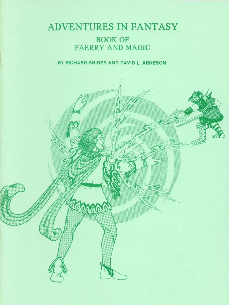 Adventures in Fantasy Book of MagicFaery | PDF