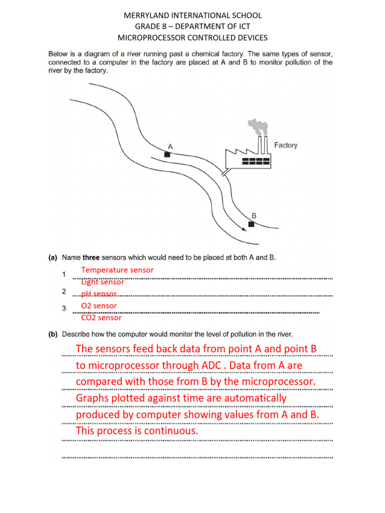 Microprocessor Answer Key 2 | PDF | Analog To Digital Converter | Information And Communications ...