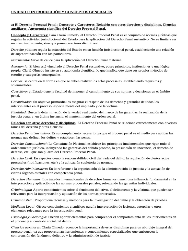 Derecho Procesal Penal Ucasal | PDF | Derecho penal | Ley procesal