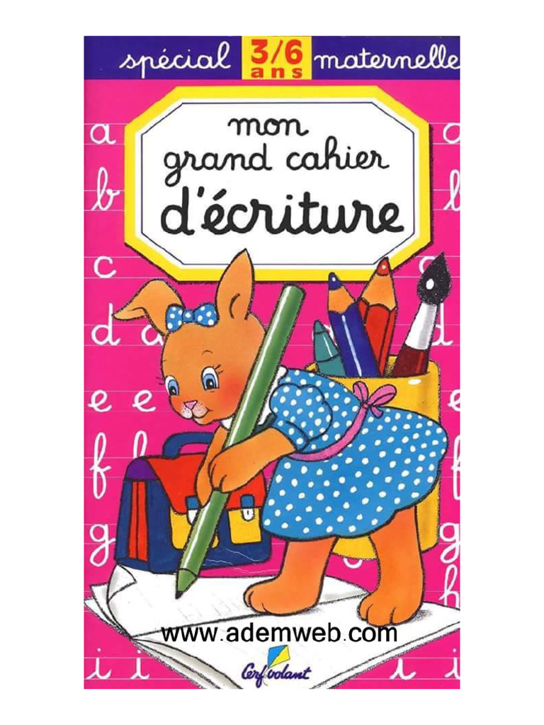 Mon Cahier Decriture | PDF