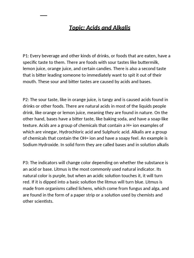 Science Project | PDF