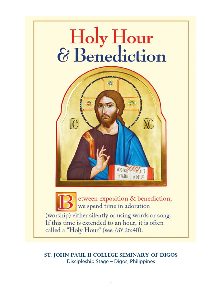 Eucharistic Exposition and Benediction Guide | PDF | Eucharist ...