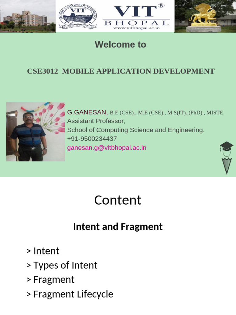 4.1-Android Fragments | PDF | Android (Operating System) | Mobile App