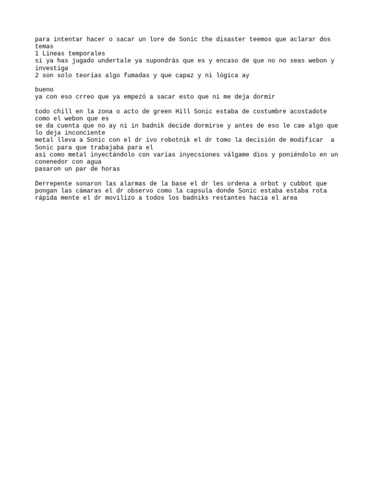 Teoria Demo de Disaster | PDF
