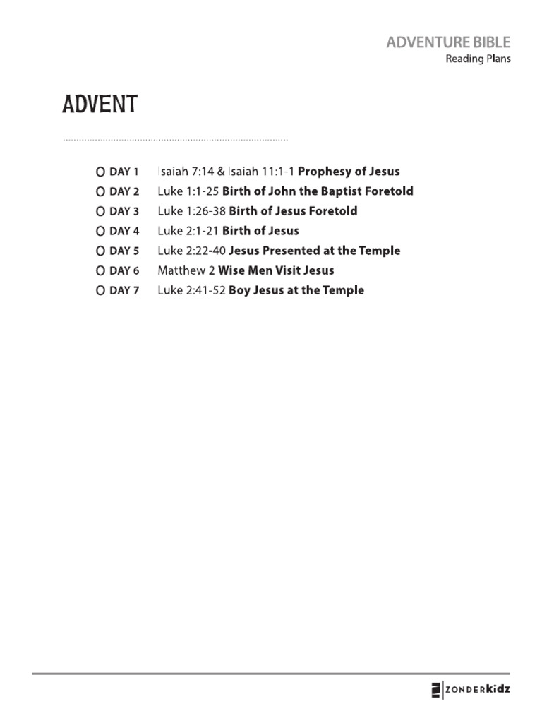 7 Day Advent | PDF