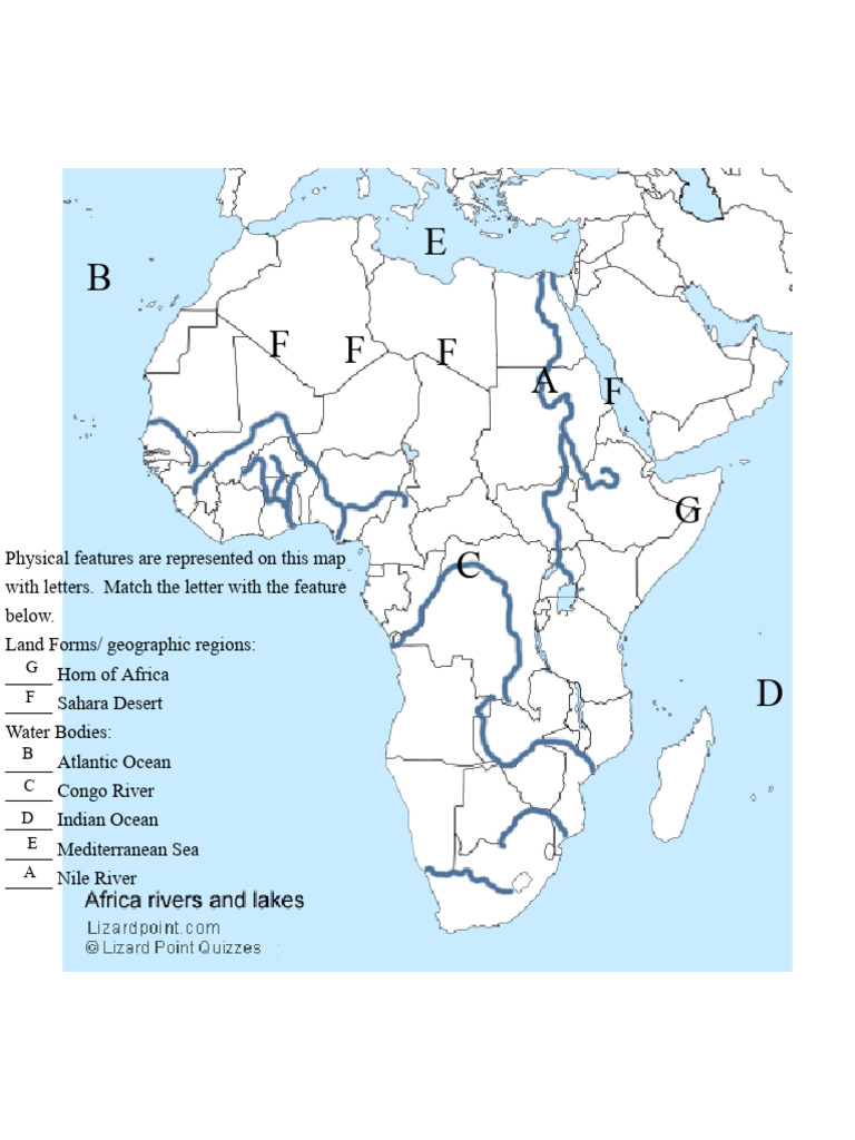 Africa Rivers | PDF