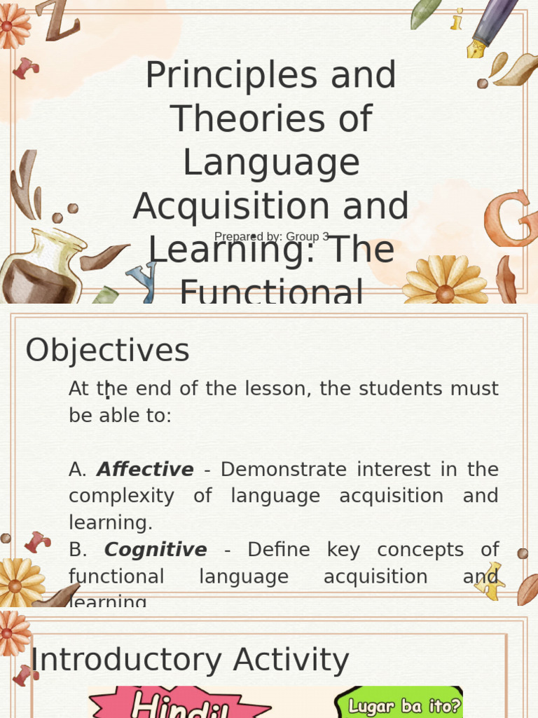 Functional Approaches | PDF | Language Acquisition | Cognition
