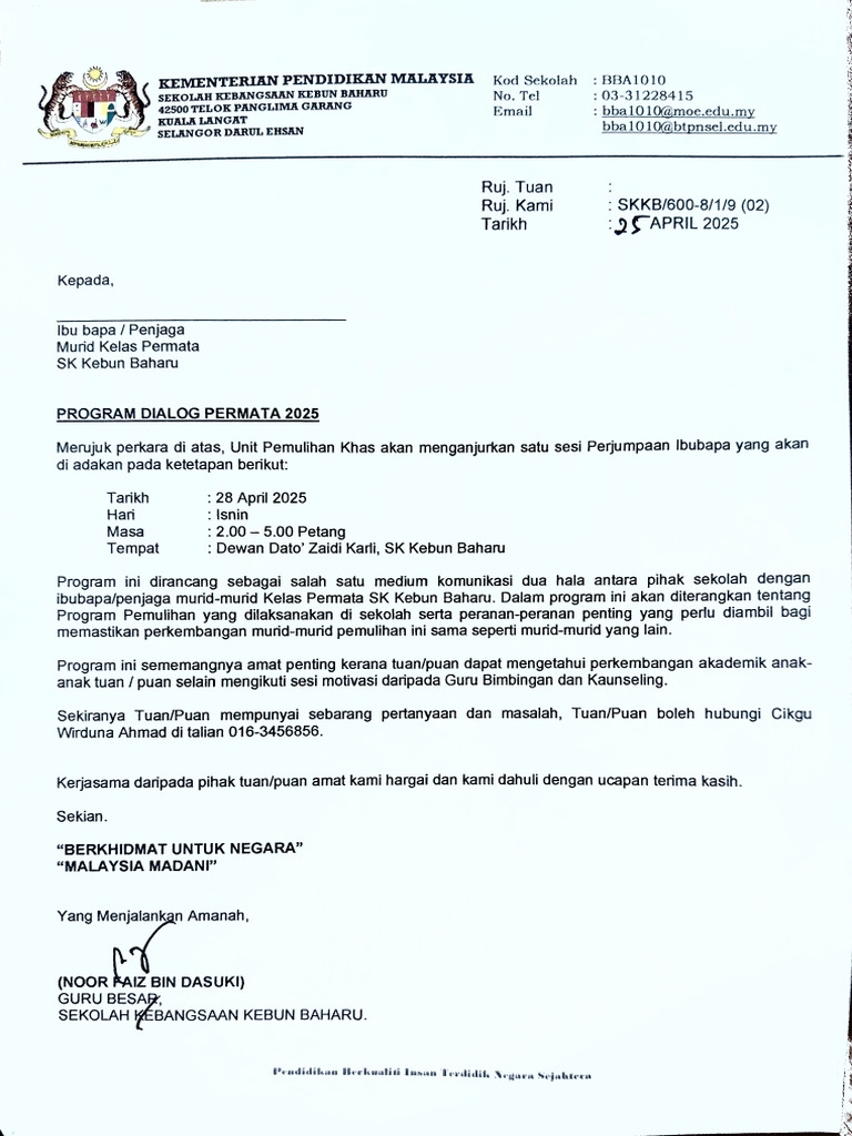 Dialog Permata | PDF