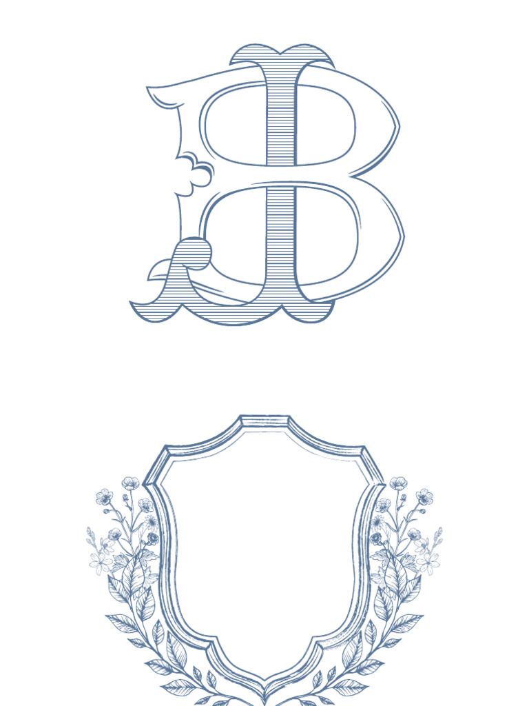 Monograma B + J - Separados | PDF