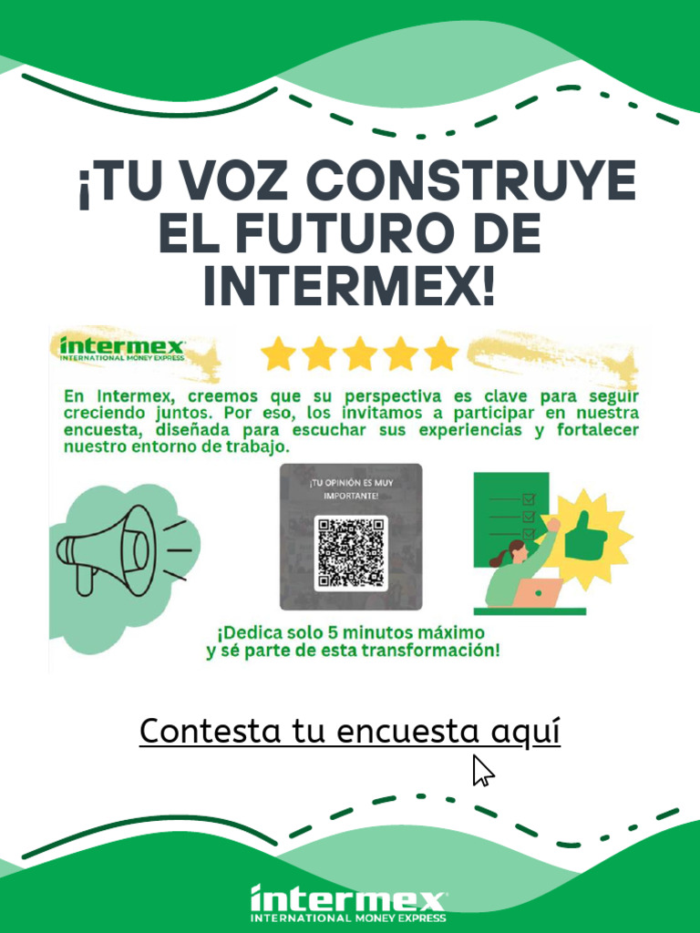 ¡Tu Voz Construye El Futuro de Intermex! | PDF