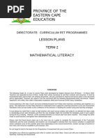 Final 2023 - 2025 Grade 11 Mathematical Literacy Atp | PDF | Area ...