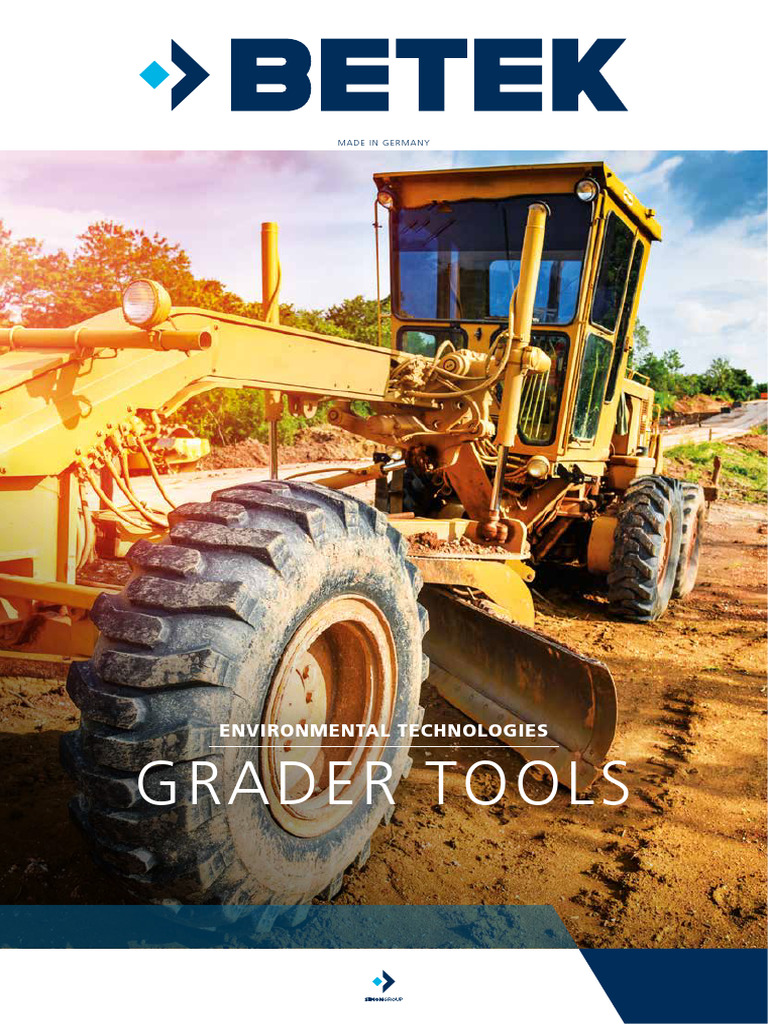 Betek Kat Grader Tools 4.2025 4web | PDF | Welding | Construction