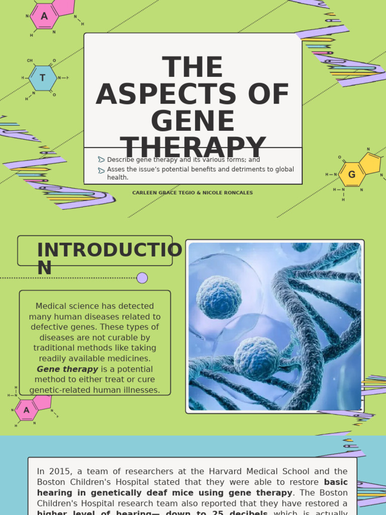 Understanding Gene Therapy Benefits and Risks | PDF | Stem Cell | Gene ...