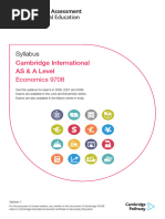 AS Level Economics 9708 Quick Notes | PDF