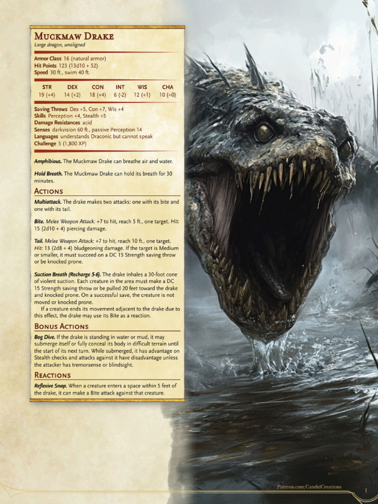 Muckmaw Drake | PDF