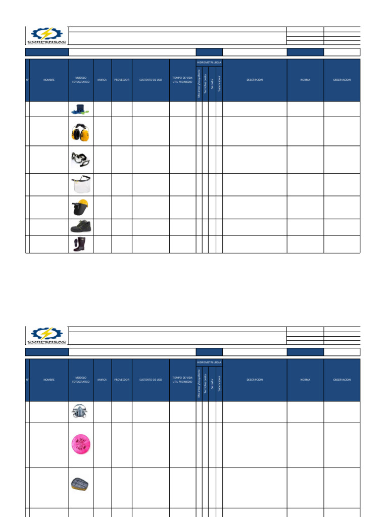 Matriz de Epps - Serv. Fabricacion e Instalacion de Linea PP-H de Agua (D-073) | PDF | Soldadura ...