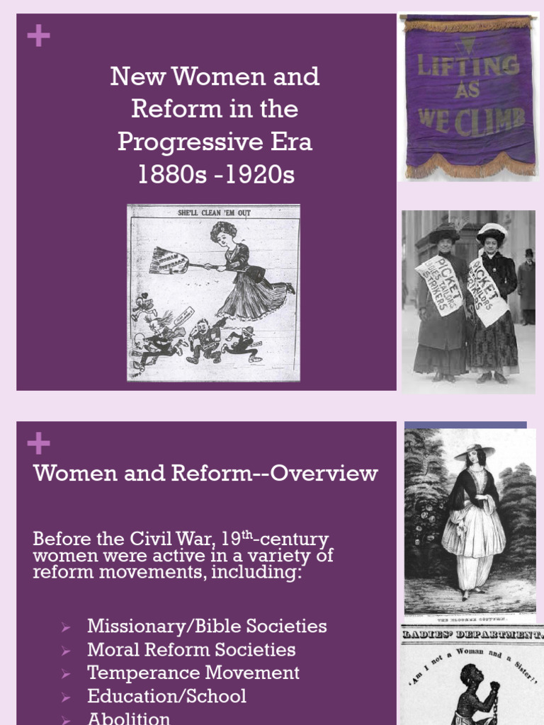 Reform in Progressive Era-Revised-WPO | PDF | Social Movements