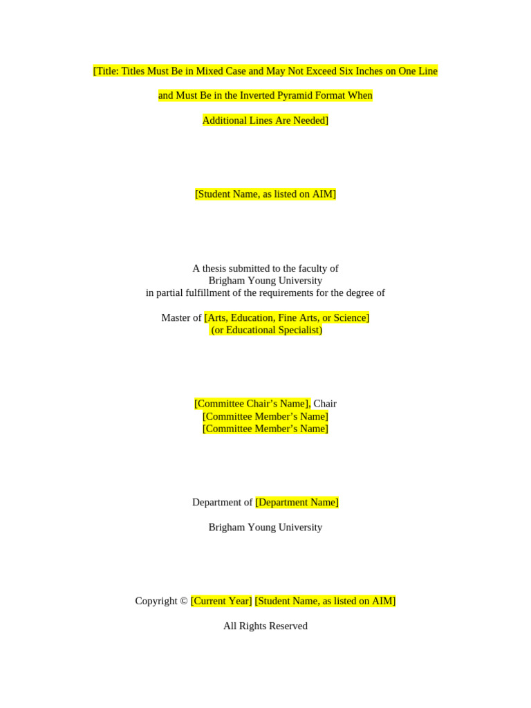 Traditional (5 Chapter) Qualitative Thesis Template | PDF | Methodology ...