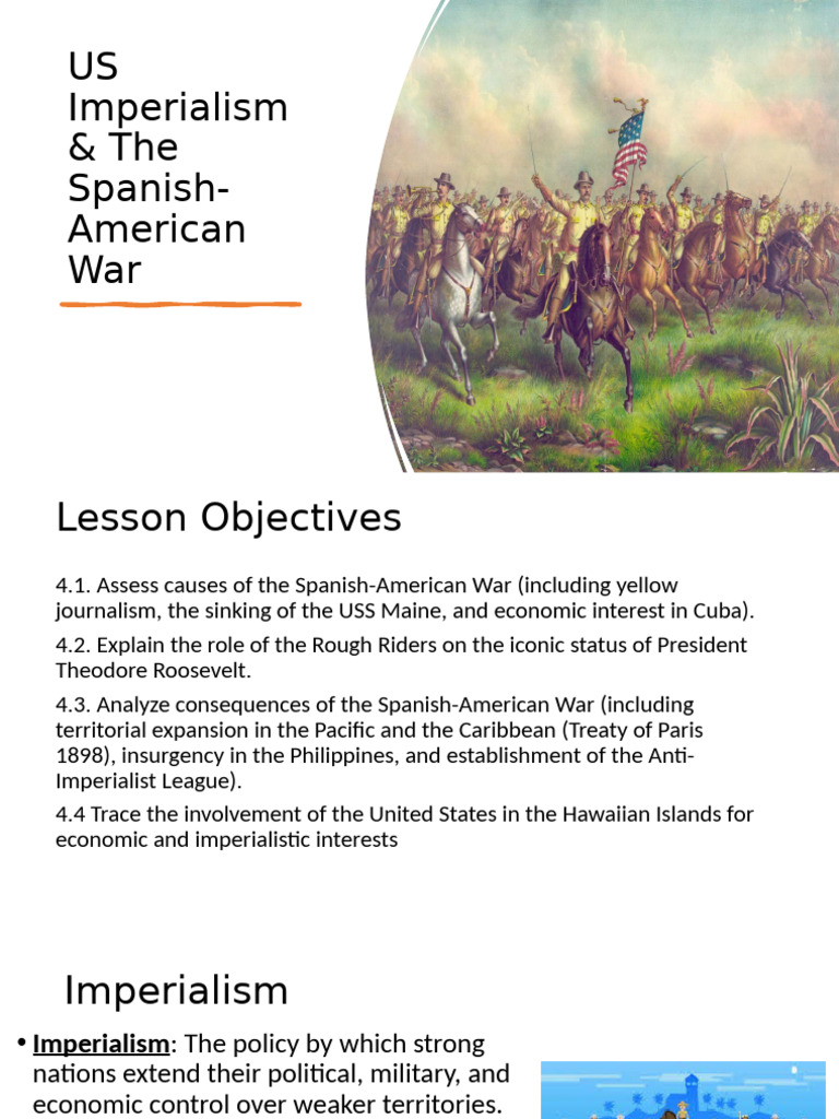 Imperialism-Spanish American War Notes | PDF | Imperialism | Hawaii