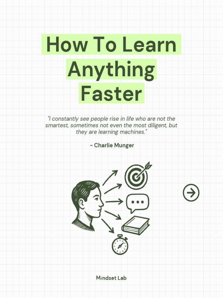 Learn Anything Faster: Tips & Principles | PDF