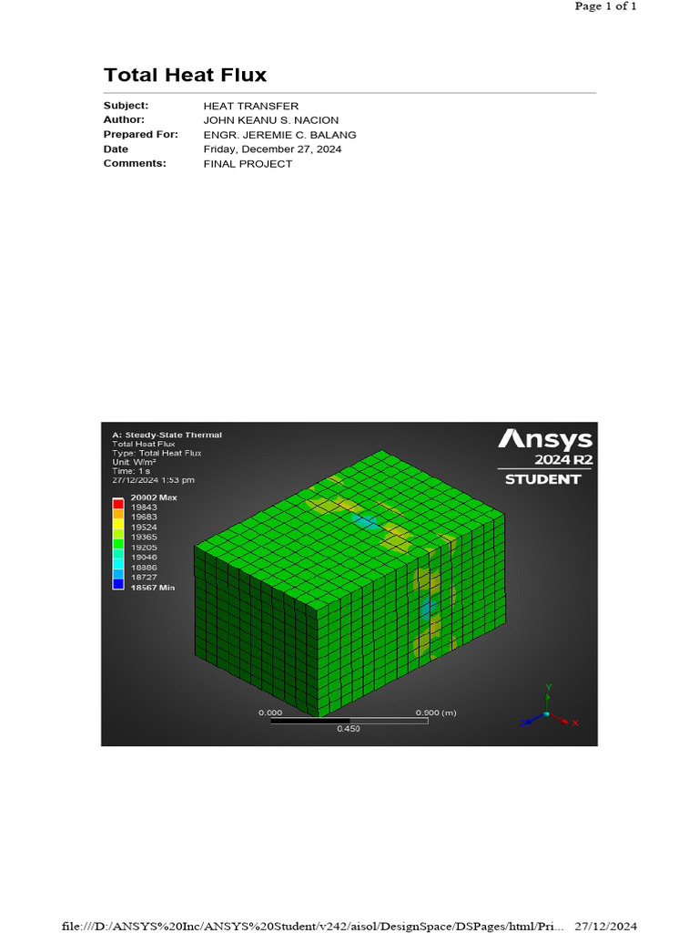 Total Heat Flux | PDF