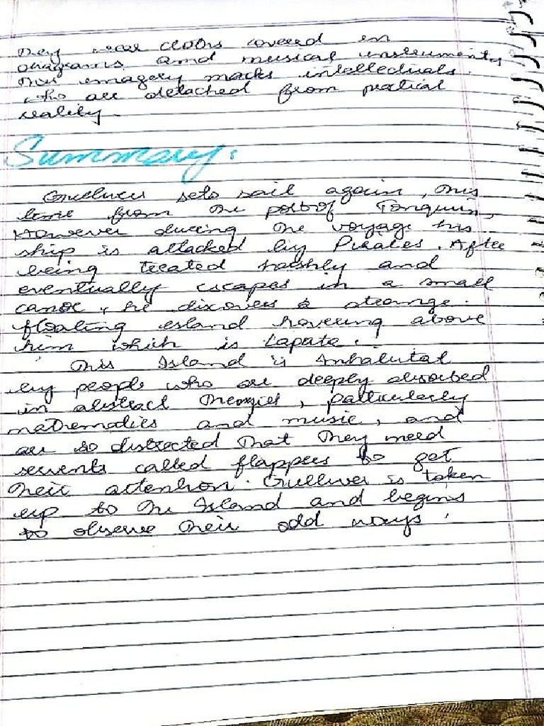 Gulliver's Travels CHAPTER 1 PART 3 | PDF