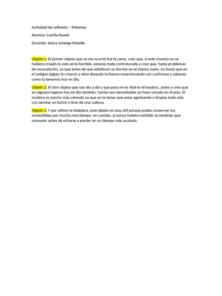 Actividad de Reflexión | PDF