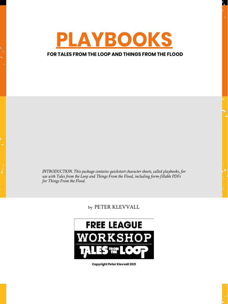 Playbooks Cover | PDF