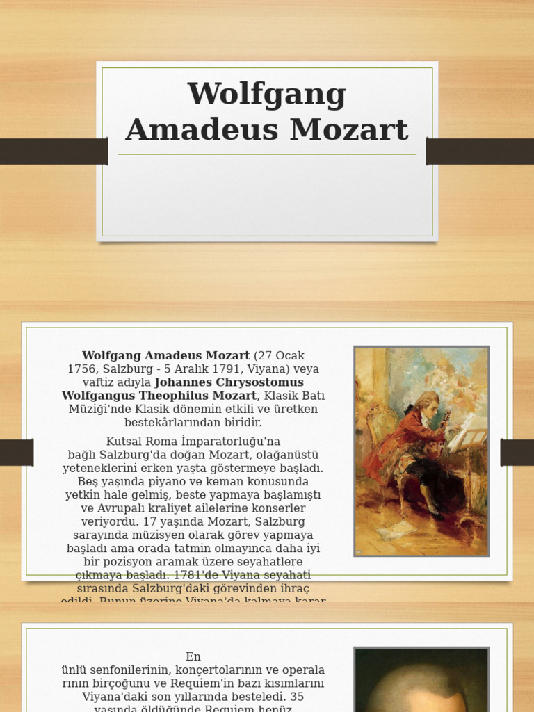 Wolfgang Amadeus Mozart | PDF
