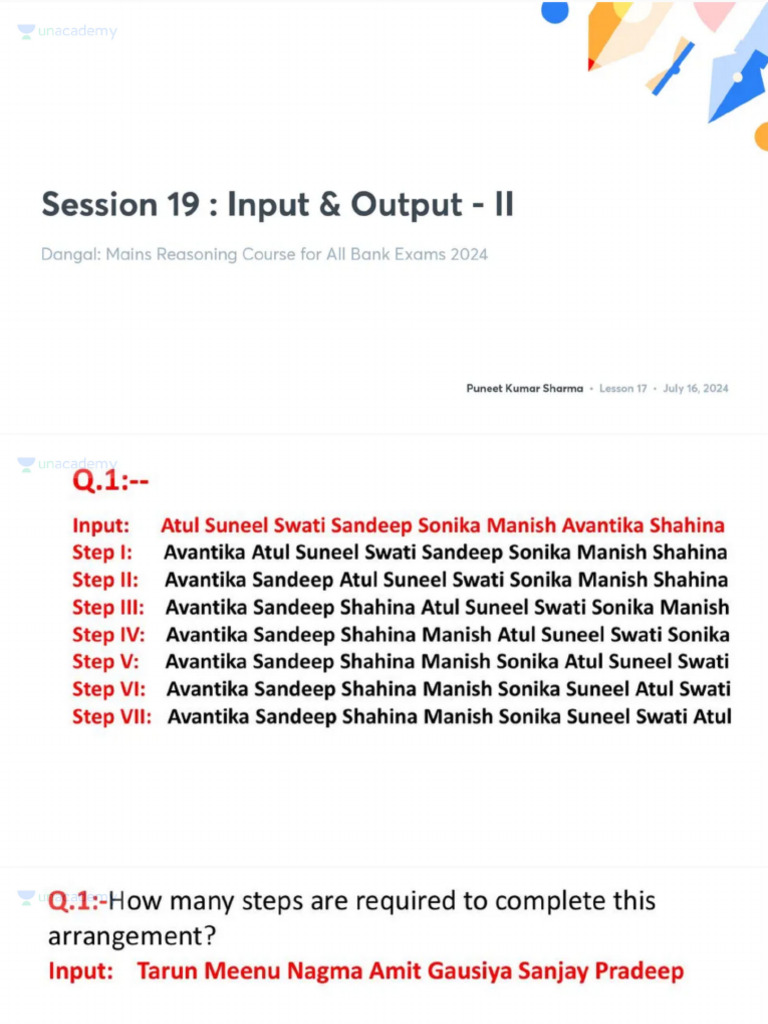 Session 19 Input Output II No Anno | PDF