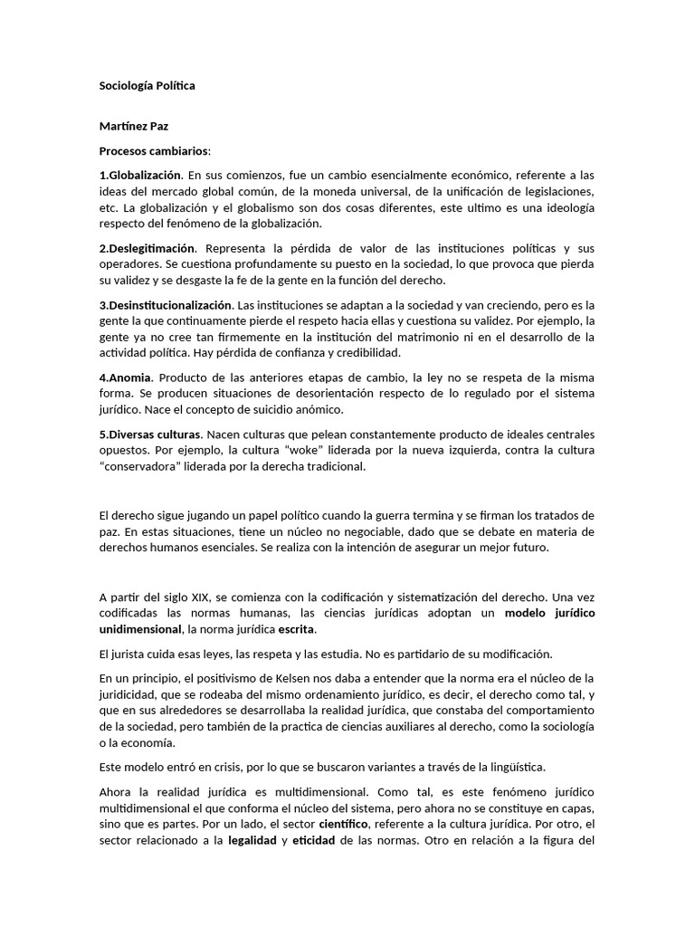 Resumen P1 | PDF | Sociedad | Karl Marx