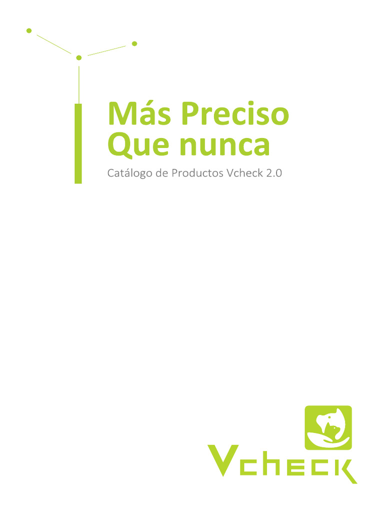 VCHECK - Catálogo 20 | PDF