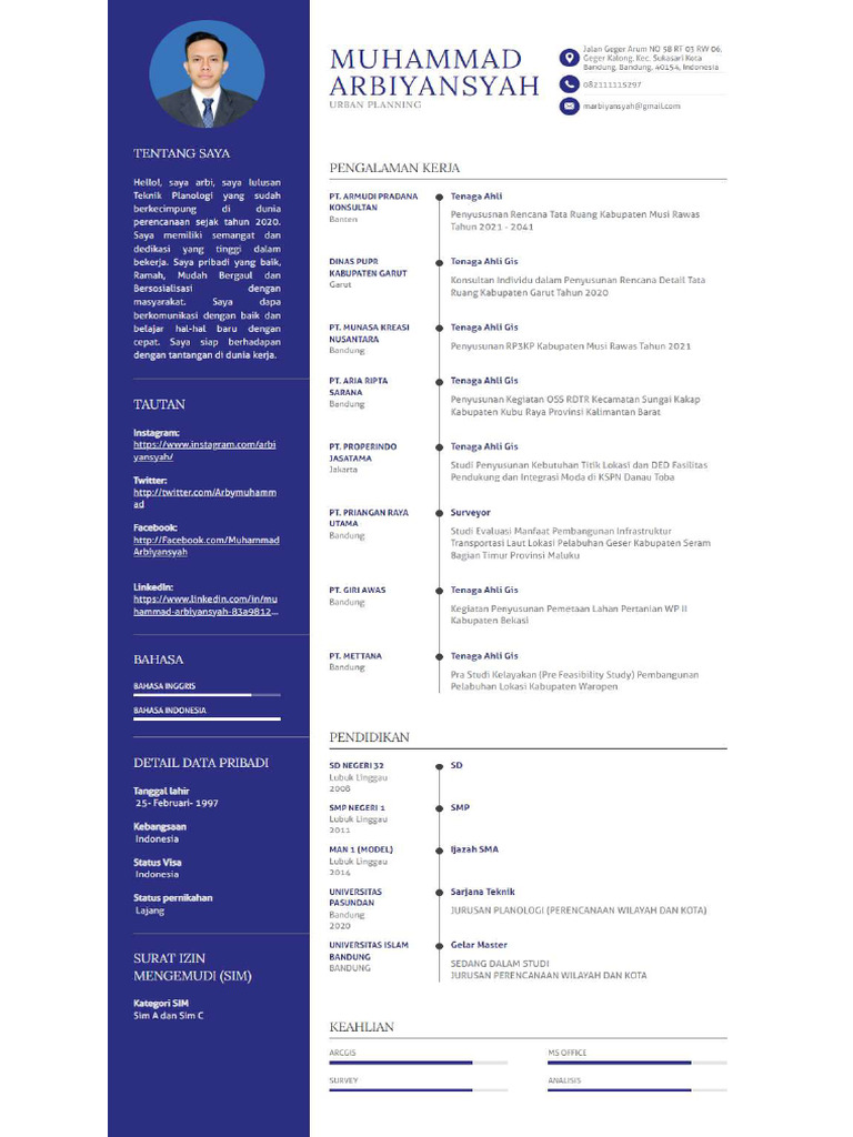 Curriculum Vitae (CV) | PDF